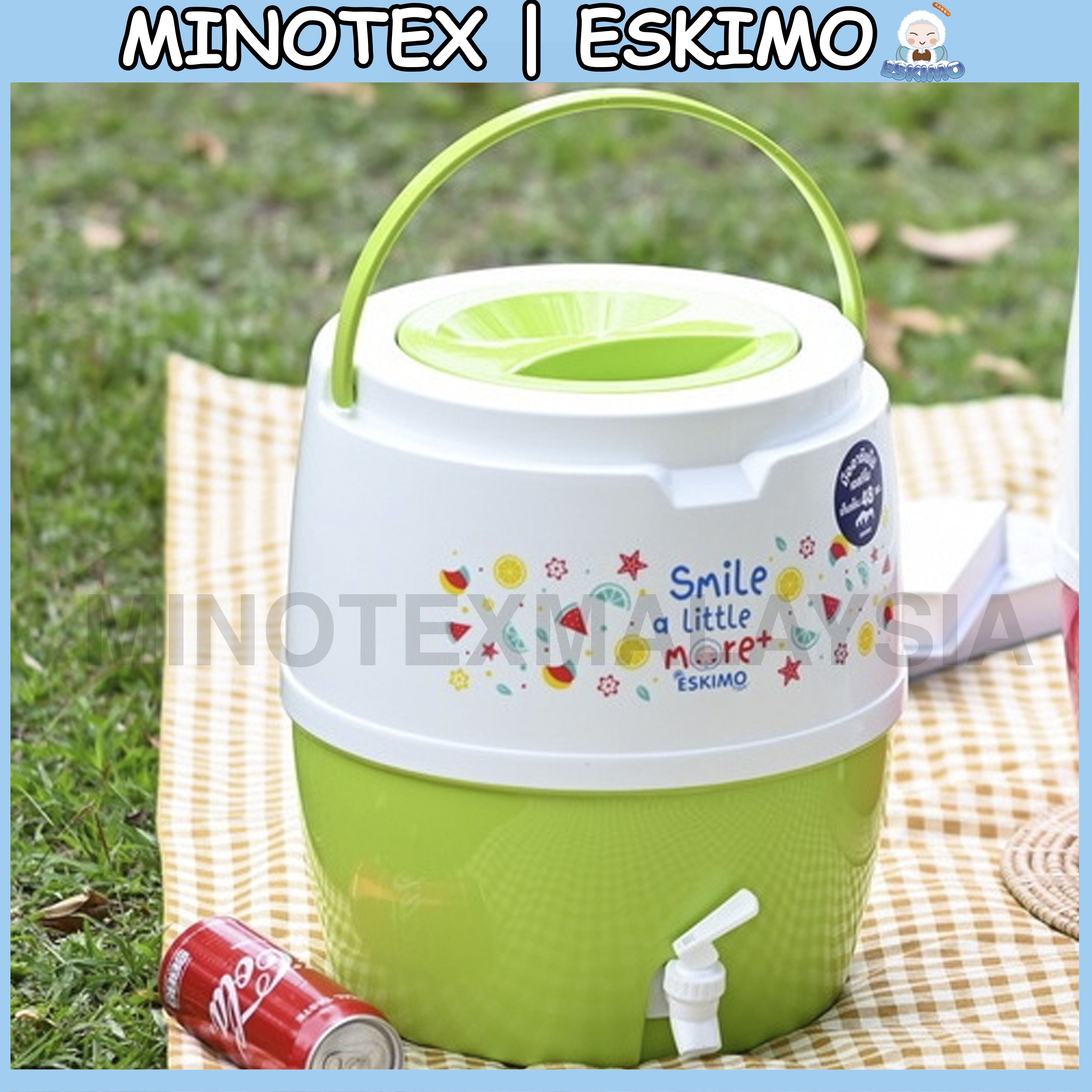 Eskimo 8 Liter Ice Cooler Bucket / Ice Bag / Ice Cooler Box / Bucket ...