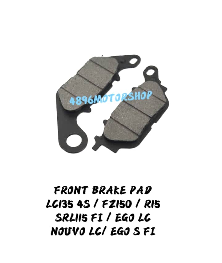 FRONT BRAKE PAD LC135 4S EGO-S EGO EGO-LC NOUVO-LC BREK LINING LEINING ...