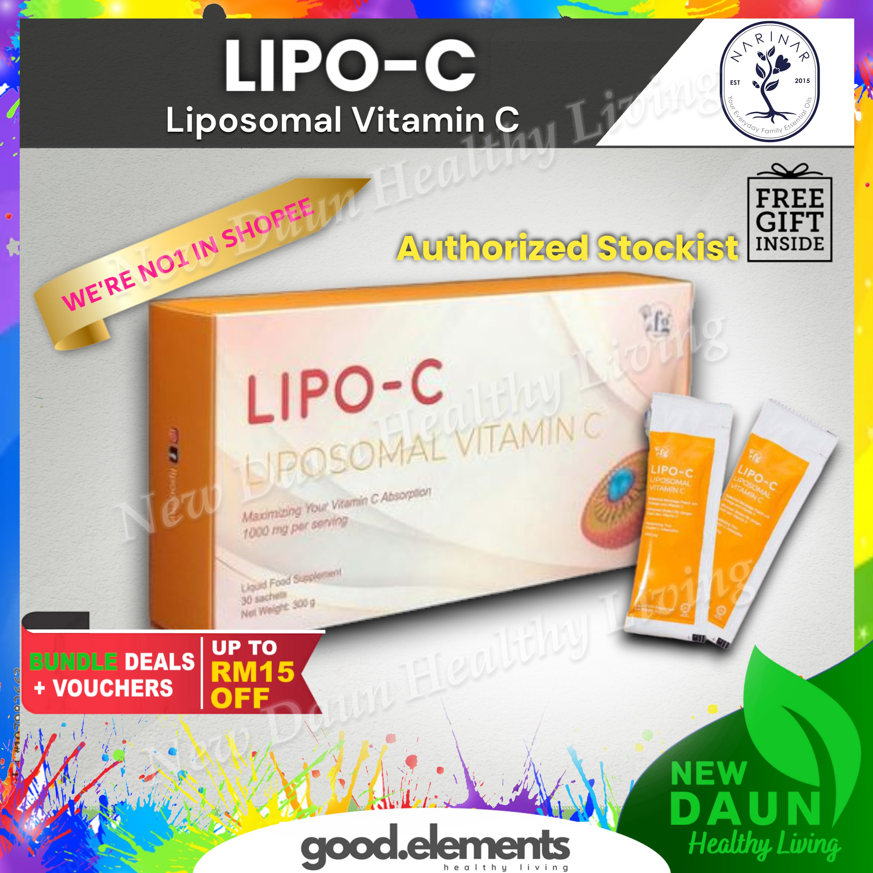 FG LIPO C Liposomal Vitamin C Botanical Drink Malaysia Non Soy Great Absorbtion Non Alcohol ...
