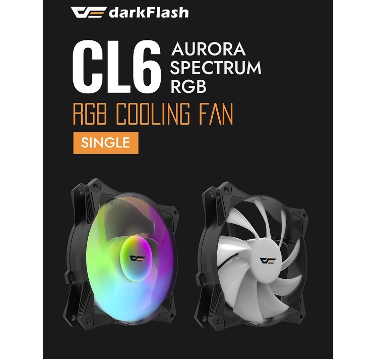 Aigo DarkFlash CL6 ARGB BLACK / WHITE - Main / Child PC Casing Chassis ...
