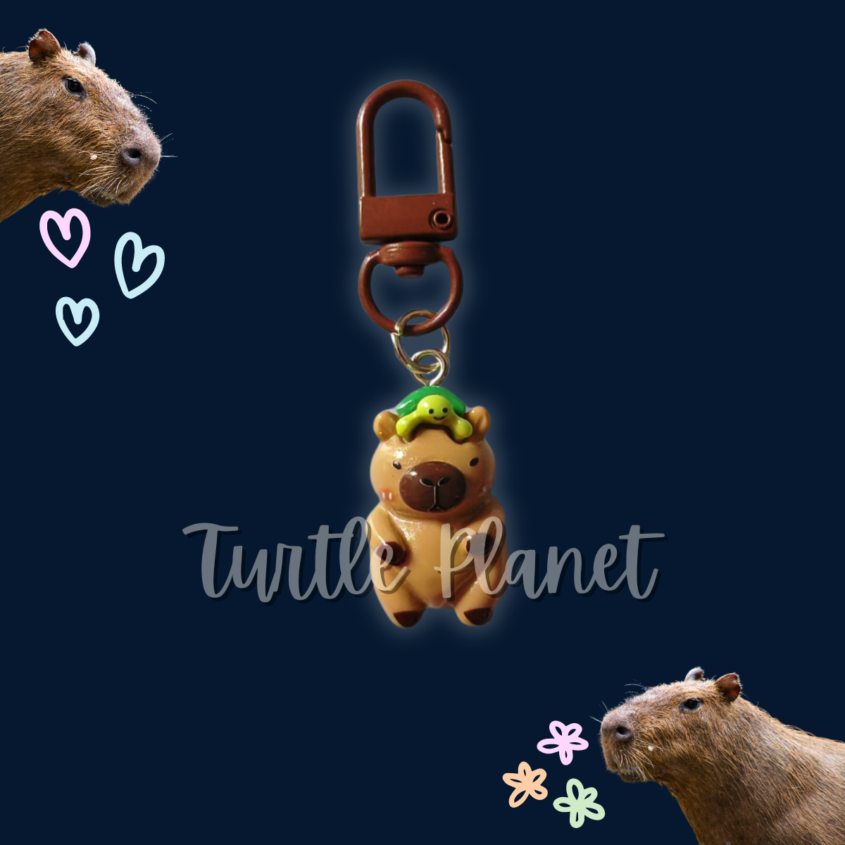 Capybara Keychain Cute Capybara Accessory | Shopee Malaysia
