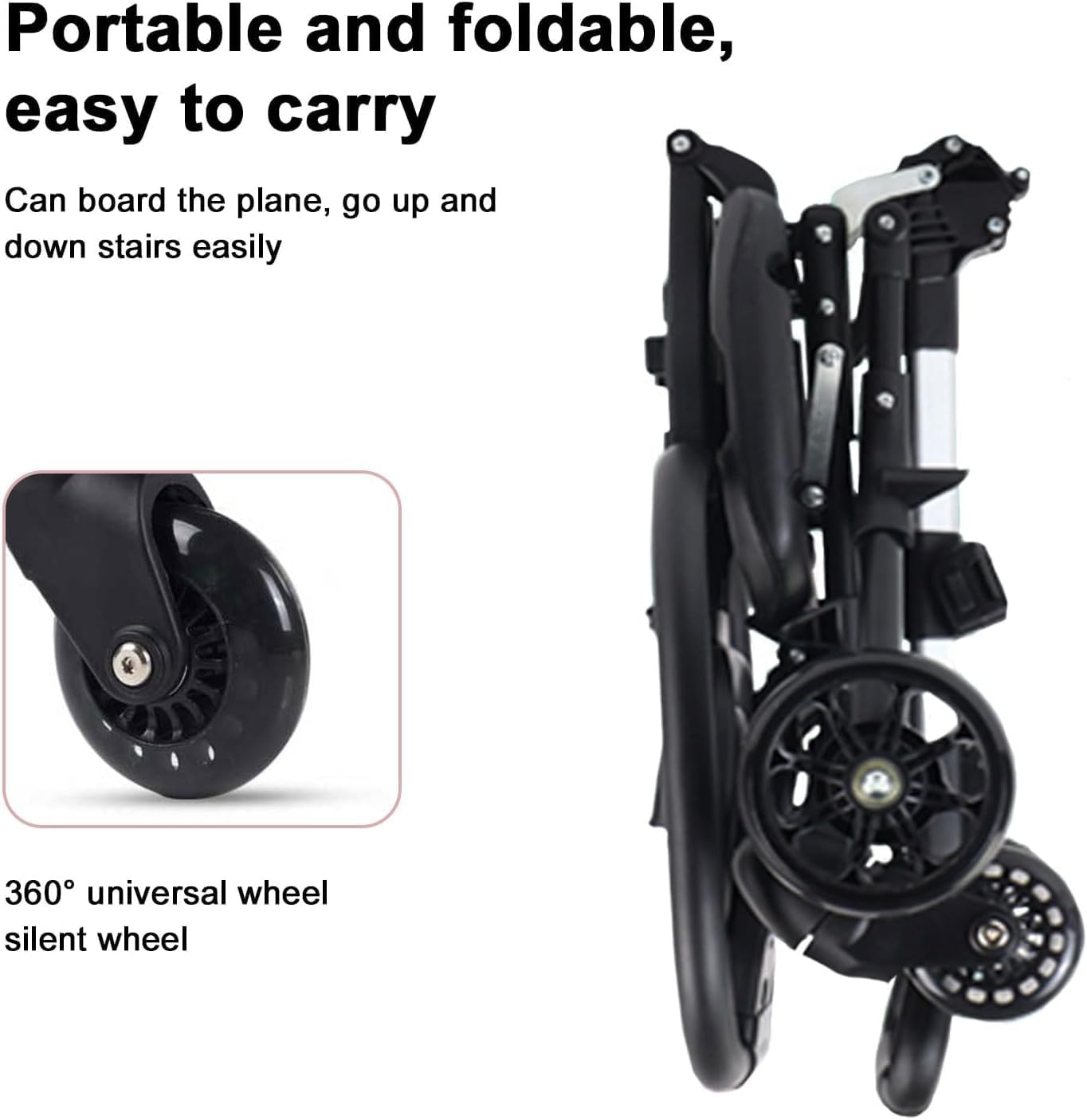 Otomo Stroller Baby 2 Way Stroller Baby Travel Lightweight Magic ...