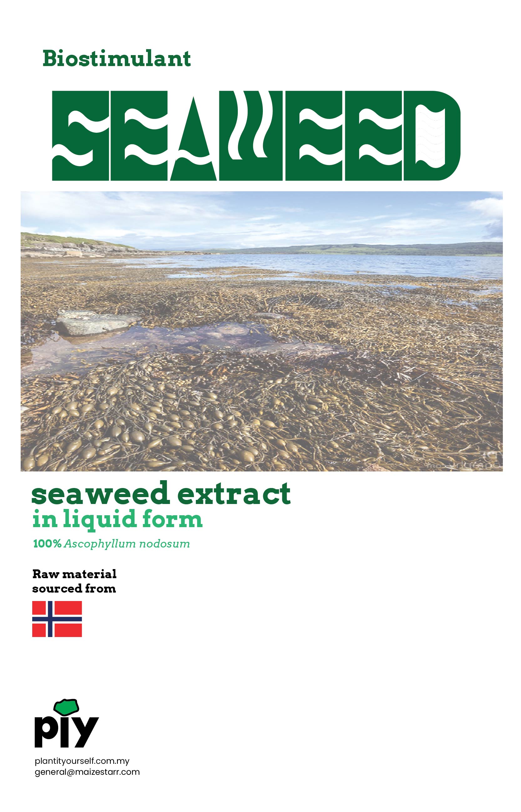 [30mL conc.] SEAWEED ekstrak rumpai laut (cecair) / Seaweed Extract in ...