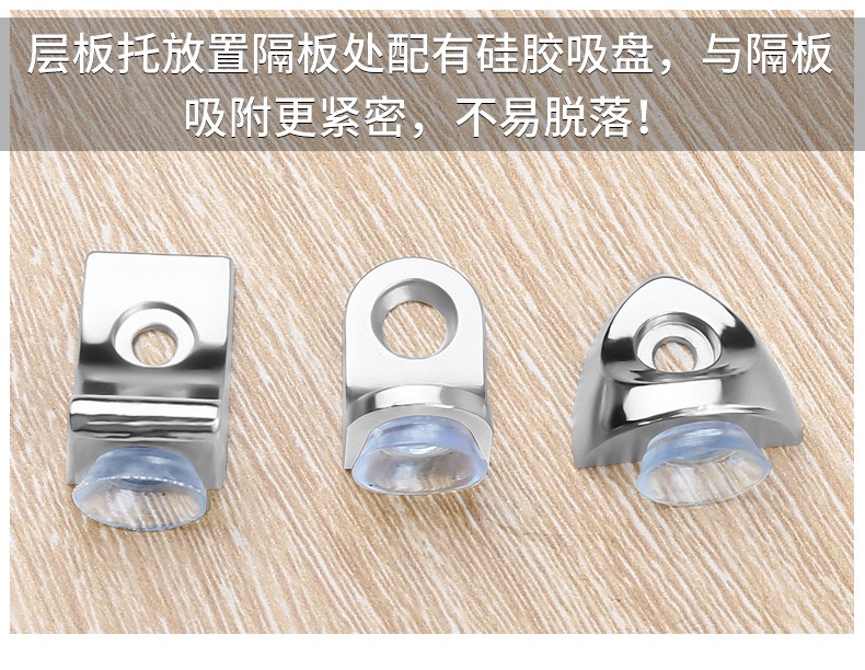 ClassAHW Glass Stud Holder Bracket Stud Pin Support Clip 8mm 10mm Zinc ...