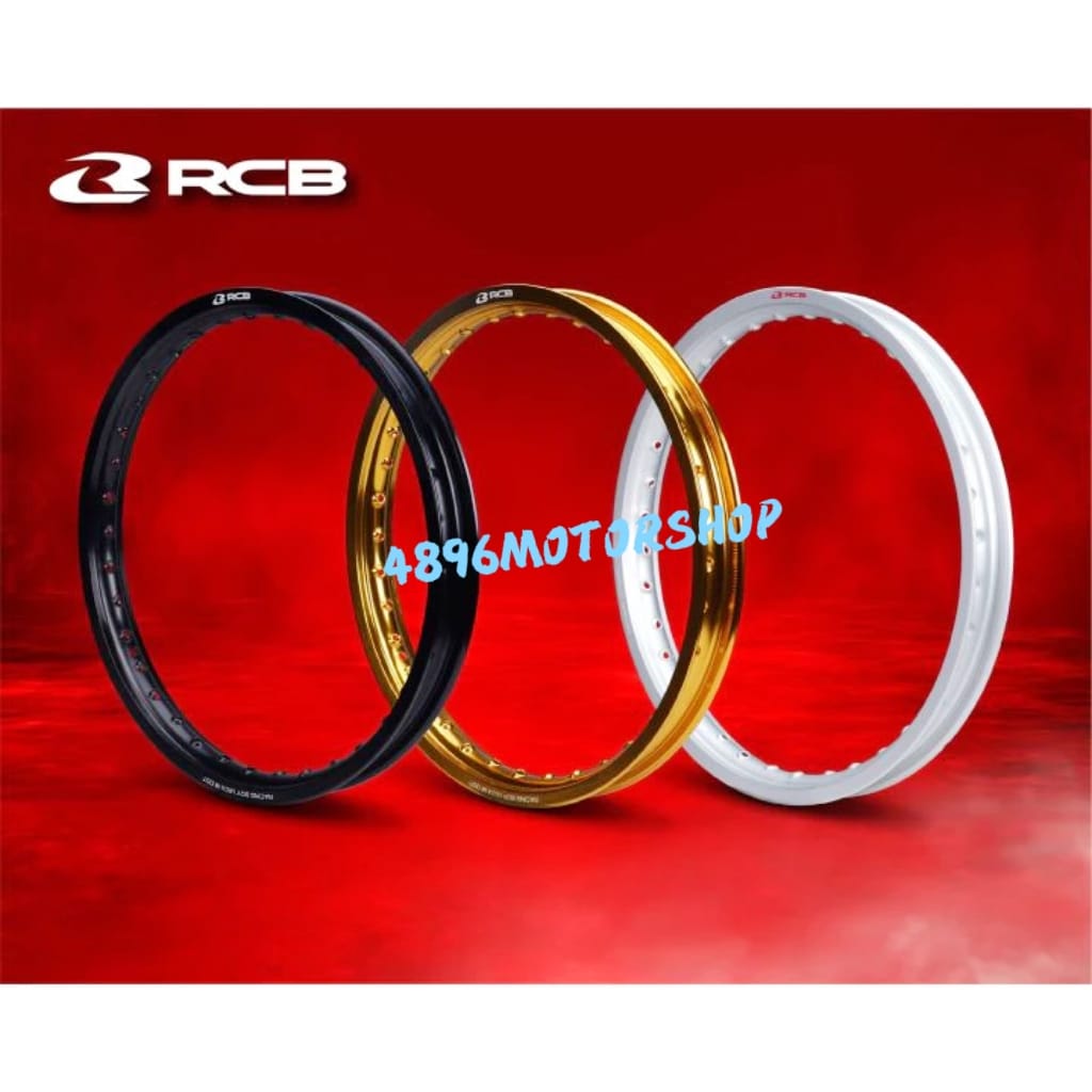 RCB RACING BOY RIM ALLOY ALOI RIM 36 HOLE 140 160 185 215 250 300 425 x ...