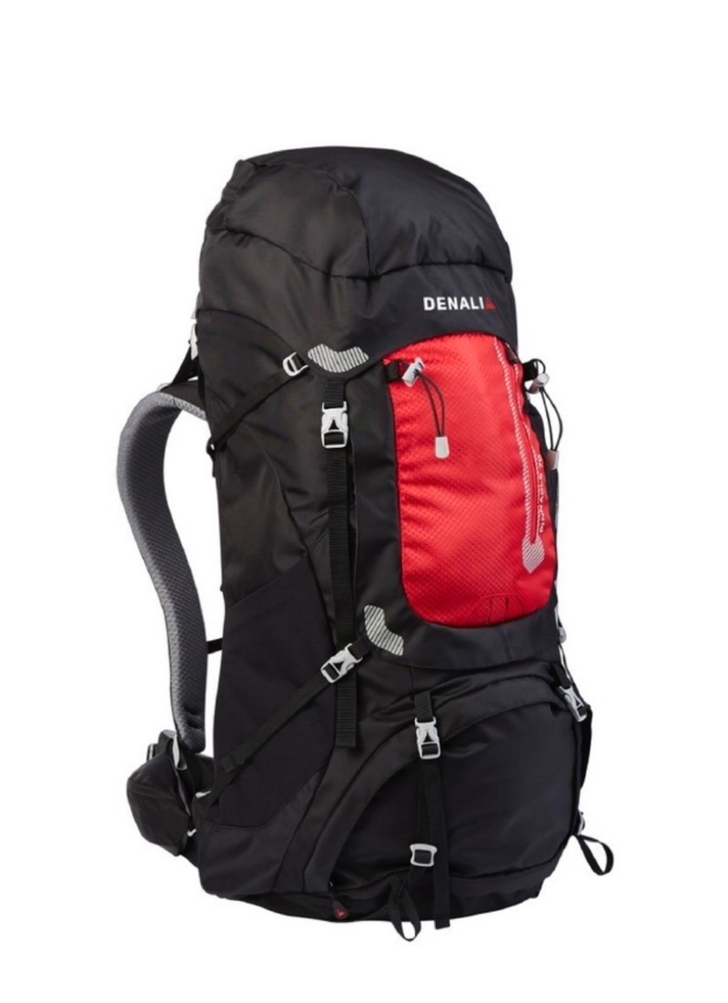 DENALI PINNACLE HIKE PACK BLACK RED 70 L | Shopee Malaysia