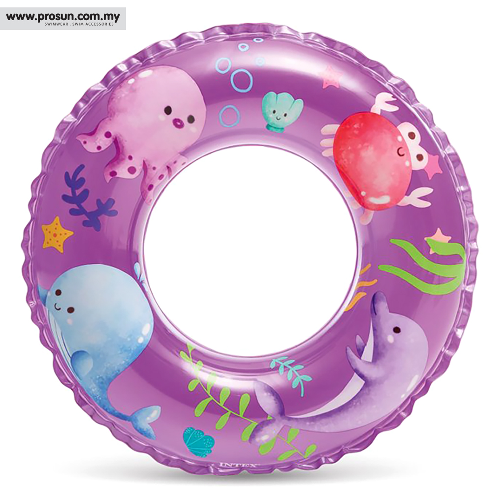 Prosun Intex 61-cm / 24-Inches Inflatable Swim Ring Children Age 6 - 10 ...