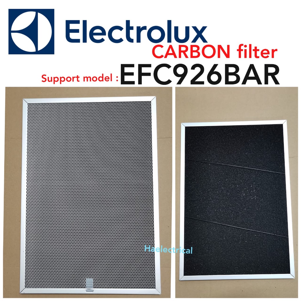 (1PC) Electrolux Cooker Hood CARBON Filter EFC926BAR / ERC925SA (Carbon filter only, no include ...