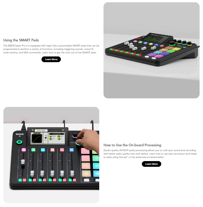 RodeCaster Pro II & Rode Caster Pro II Integrated Audio Production ...