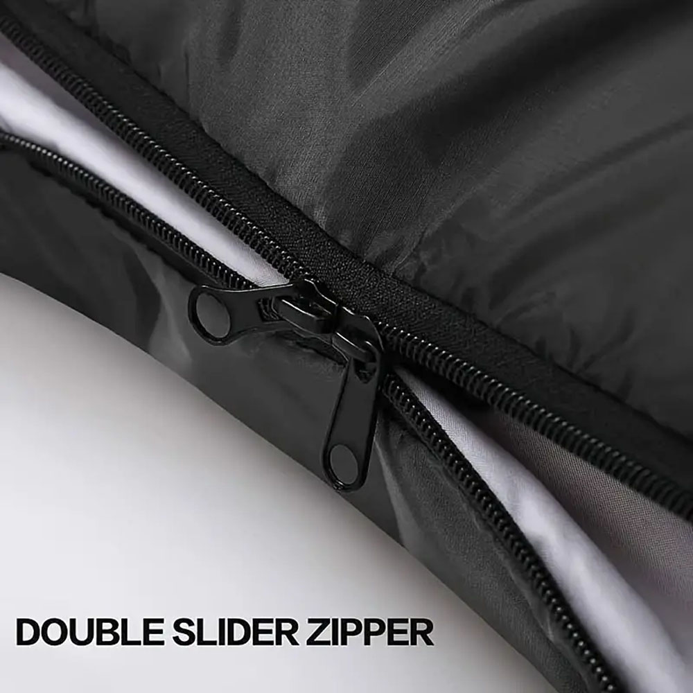 UtanKing™ Premium Sleeping Bag Hooded Sleep Bags Camping Hiking Warm ...