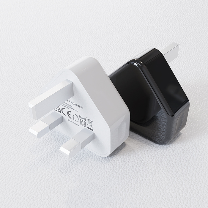 3-Pin Plug Charger Adapter 5V 1A / 5V2A 3 Pin UK Plug | USB Kepala ...