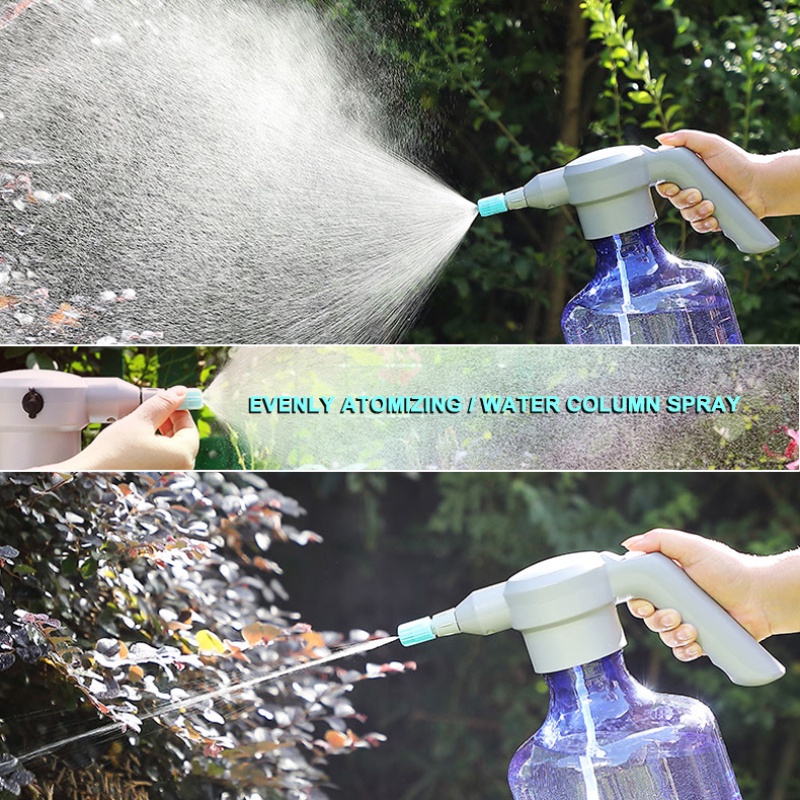 3L Electric Garden Mist Sprayer High Pressure Spray Bottle Adjustable ...