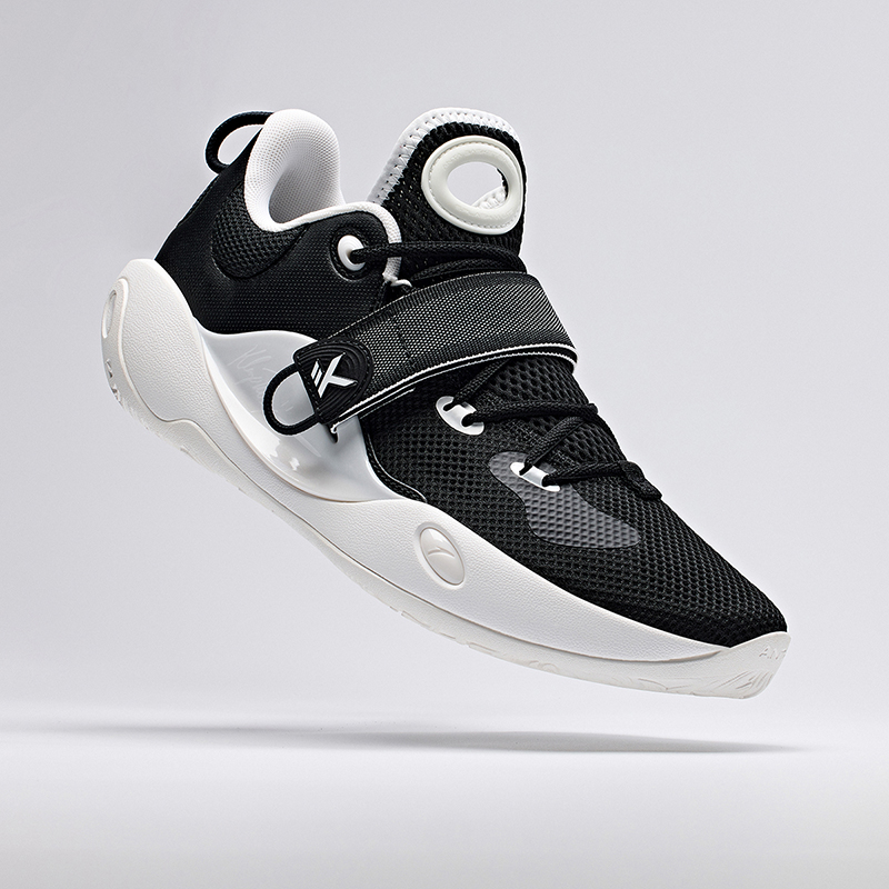 ANTA Men Splash 6 LITE BASKETBALL SHOES 1124B1608-2- Black/Paper White ...