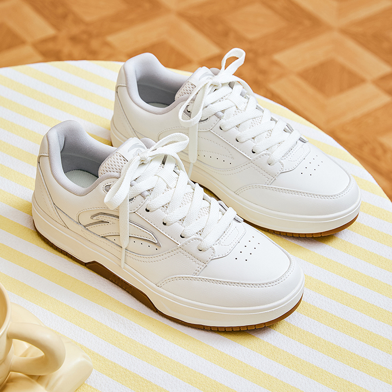 ANTA Women X-GAME SHOES 1224E8012-1 & 1224E8012-2 Ivory White/Beige ...