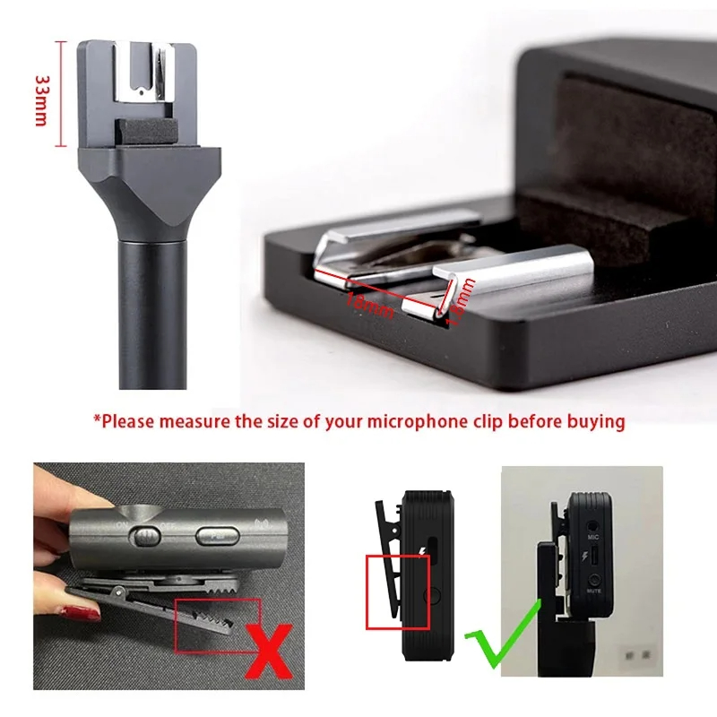 Relacart MIH Wireless Microphone HM Handheld Grip Stick For Interview ...