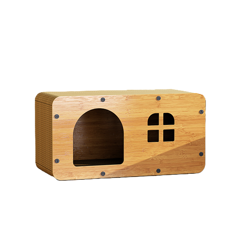 Cat House Cat Square Box Cat Wood Box Cat House Wooden House Wood Cage ...