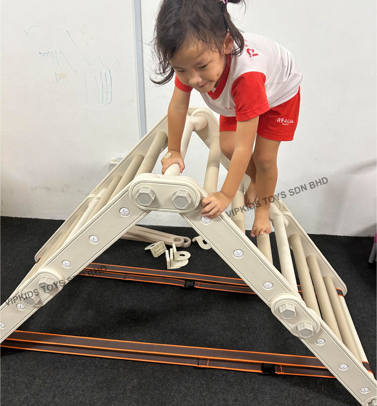 multifunctional folding climbing frame indoor playground children's ...
