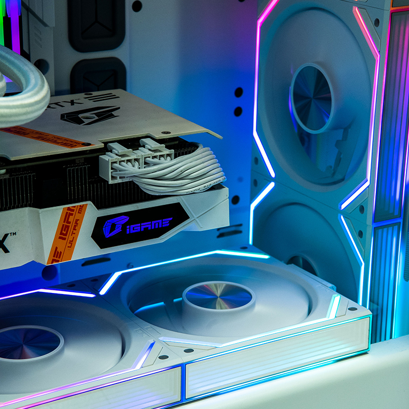 Jungle Leopard Interstellar V2 RS ARGB 3Pin PWM 12cm Fan / Splicing ...