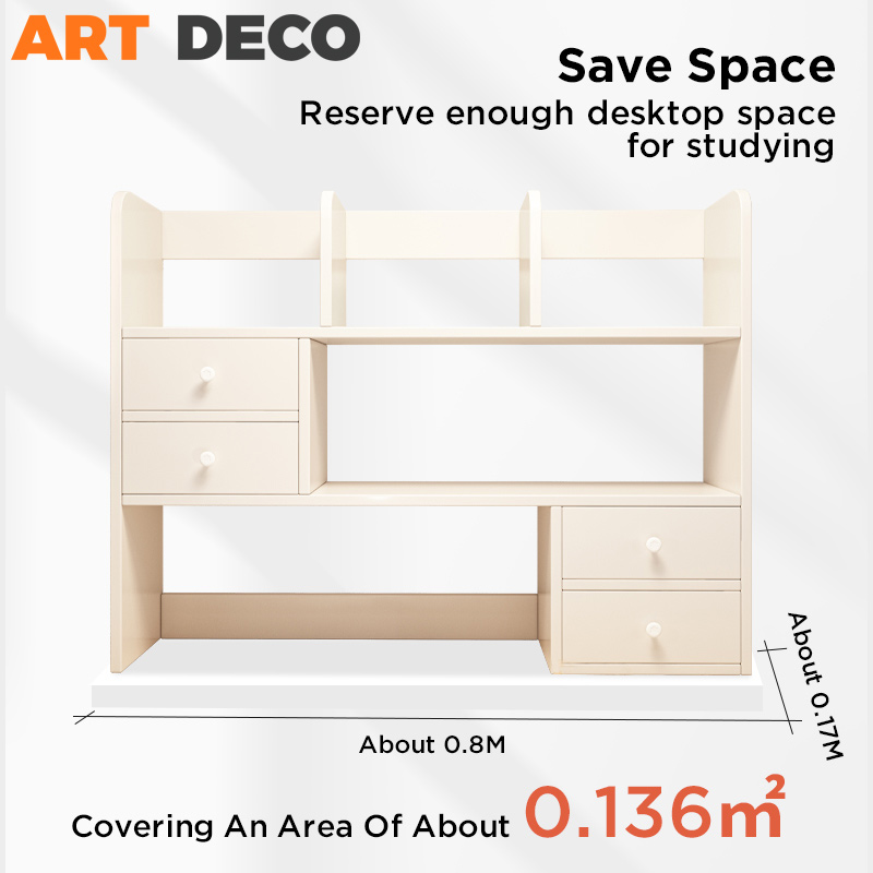 Desk Organizer Book Shelf Desktop Rack Multifunctional Table Top Rack ...