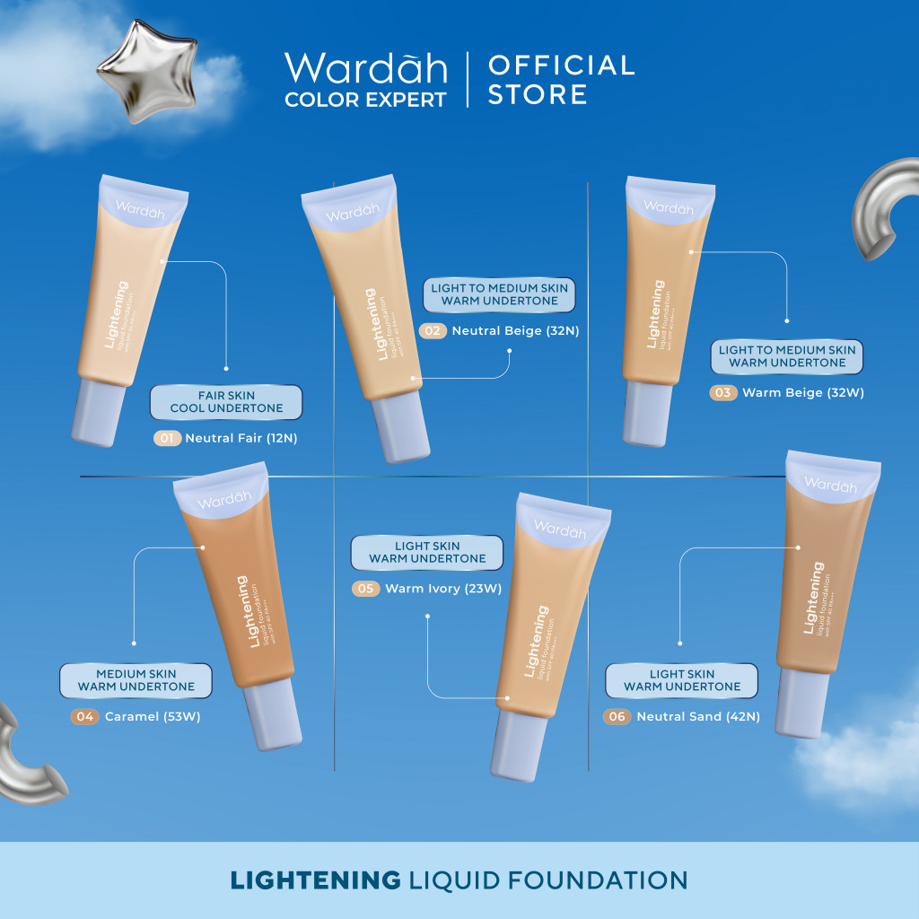 Wardah Lightening Liquid Foundation 25 ml | Shopee Malaysia