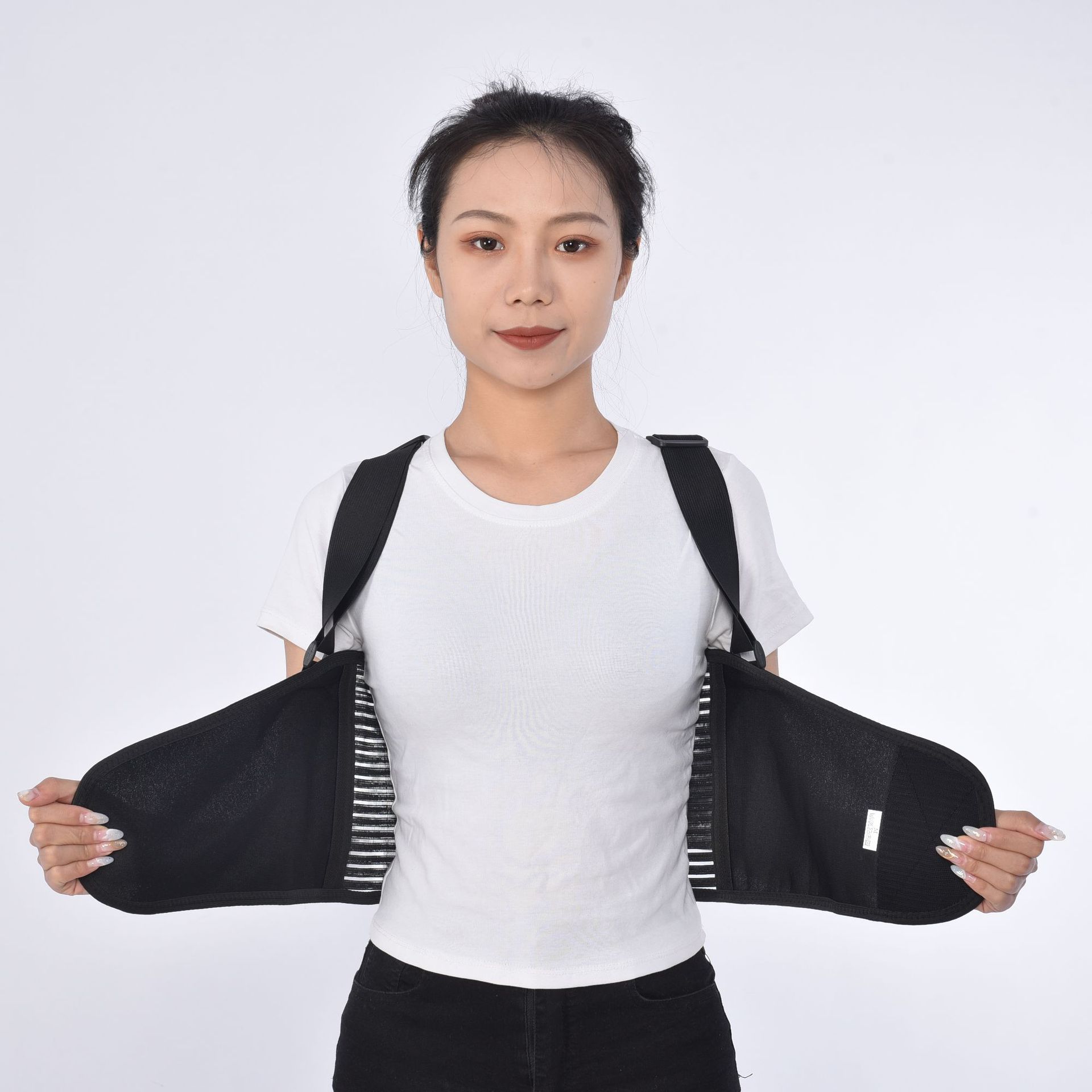 Chest Support Brace Dislocated Ribs Fixation Strap Adjustable Back ...