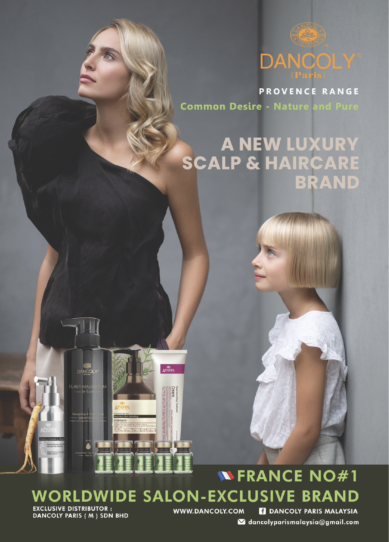 Dancoly™ Iris Restorative Organic Shampoo Conditioner 250ml 400ml 800ml ...