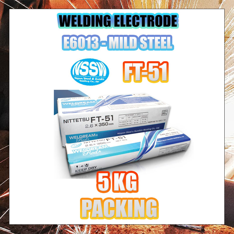 KOBELCO / NITTETSU / CIGWELD / POWERWELD WELDING ELECTRODE E6013 RB26 ...