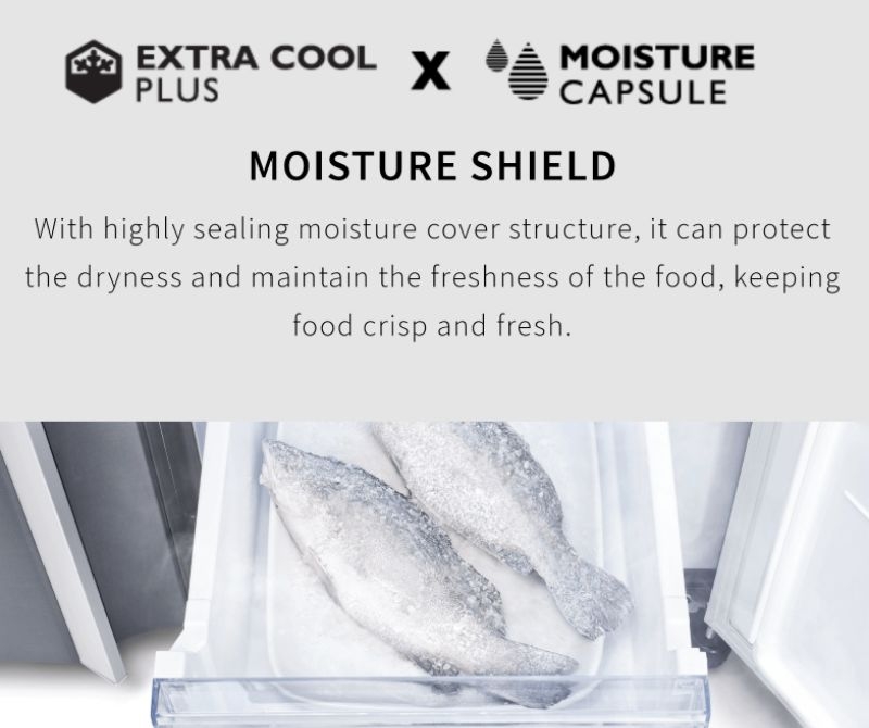 (FREE SHIPPING) SHARP 4 Door Refrigerator Invertor Plasmacluster 700 ...