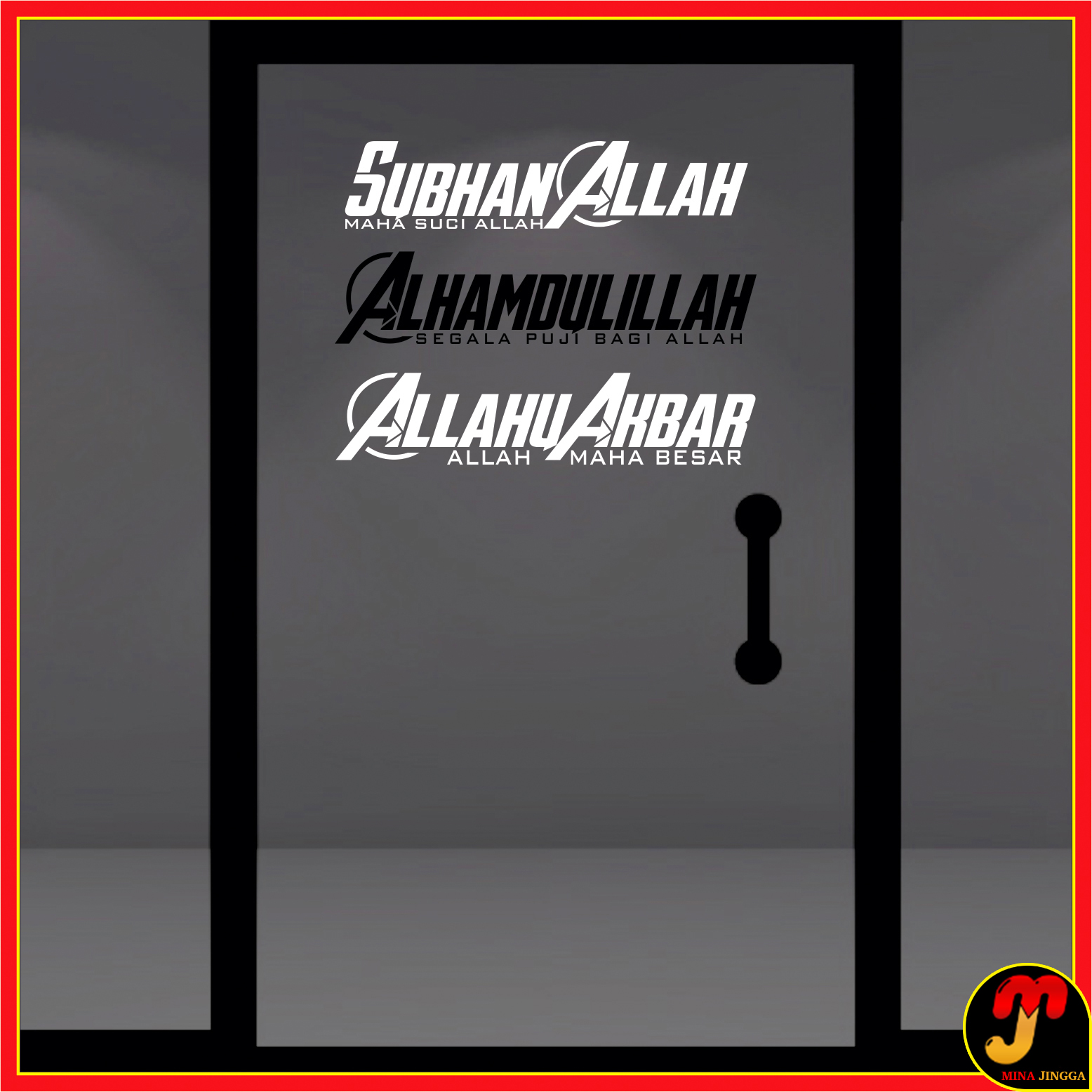 Sticker Kereta SELAWAT ZIKIR rumi Jom Selawat Sticker Jawi Kereta ...