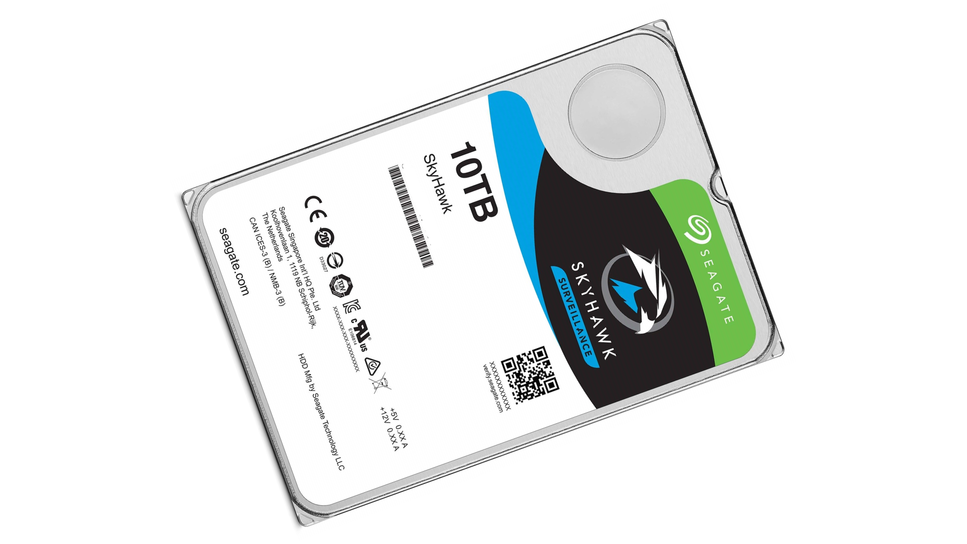 Seagate Skyhawk 10TB 10 TB Surveillance Security Hard Disk HDD Drive ...