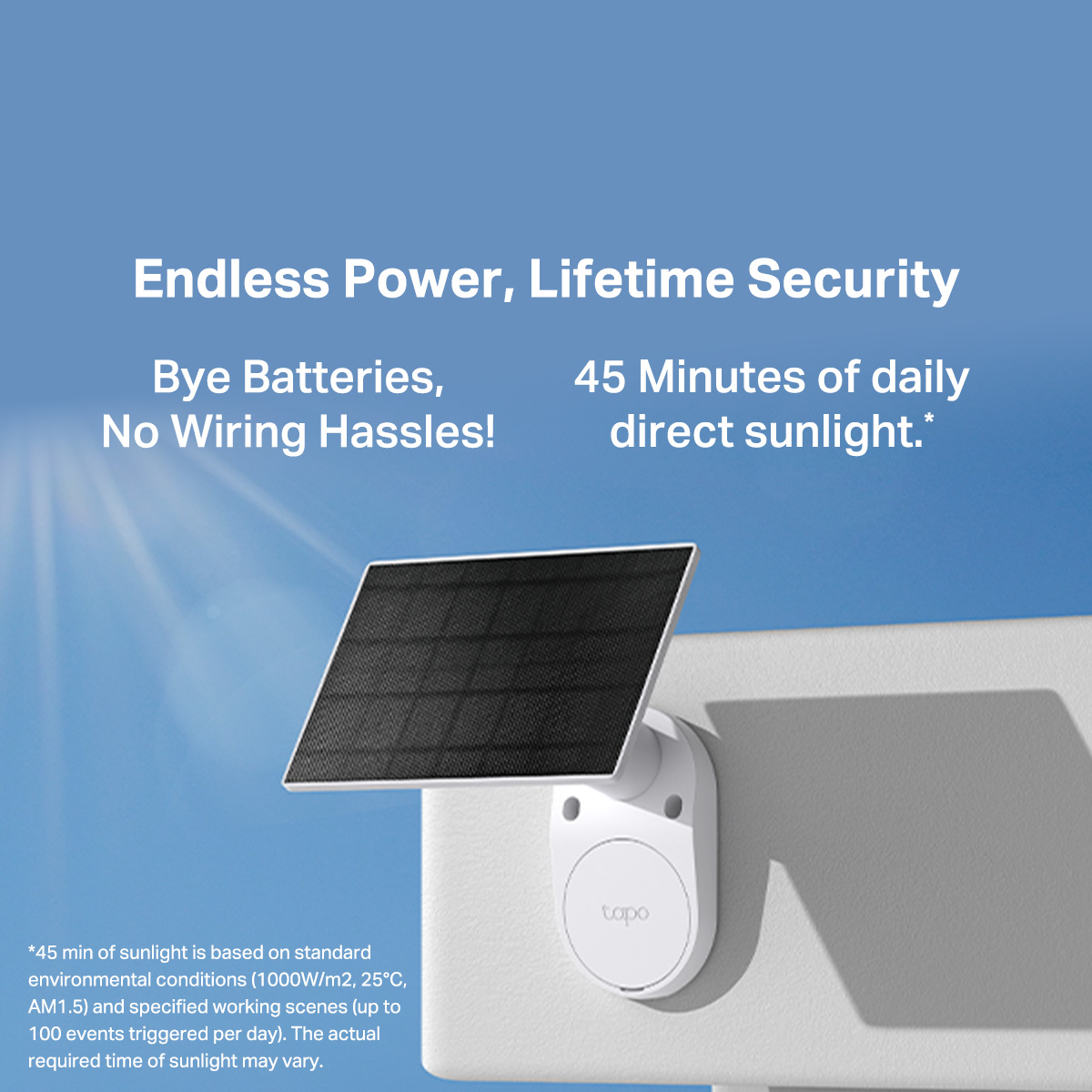 TP-Link Tapo C410 KIT 3MP/2K Solar-Powered Security Camera Smart Wire ...