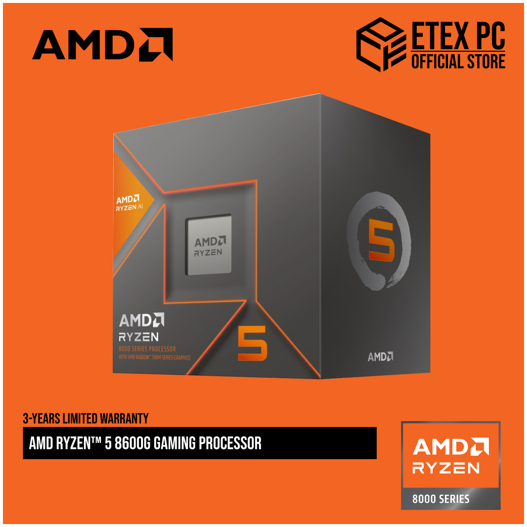 AMD Ryzen™ 5 8600G Gaming Processor Socket AM5 16MB Cache, Up to 5.0 ...