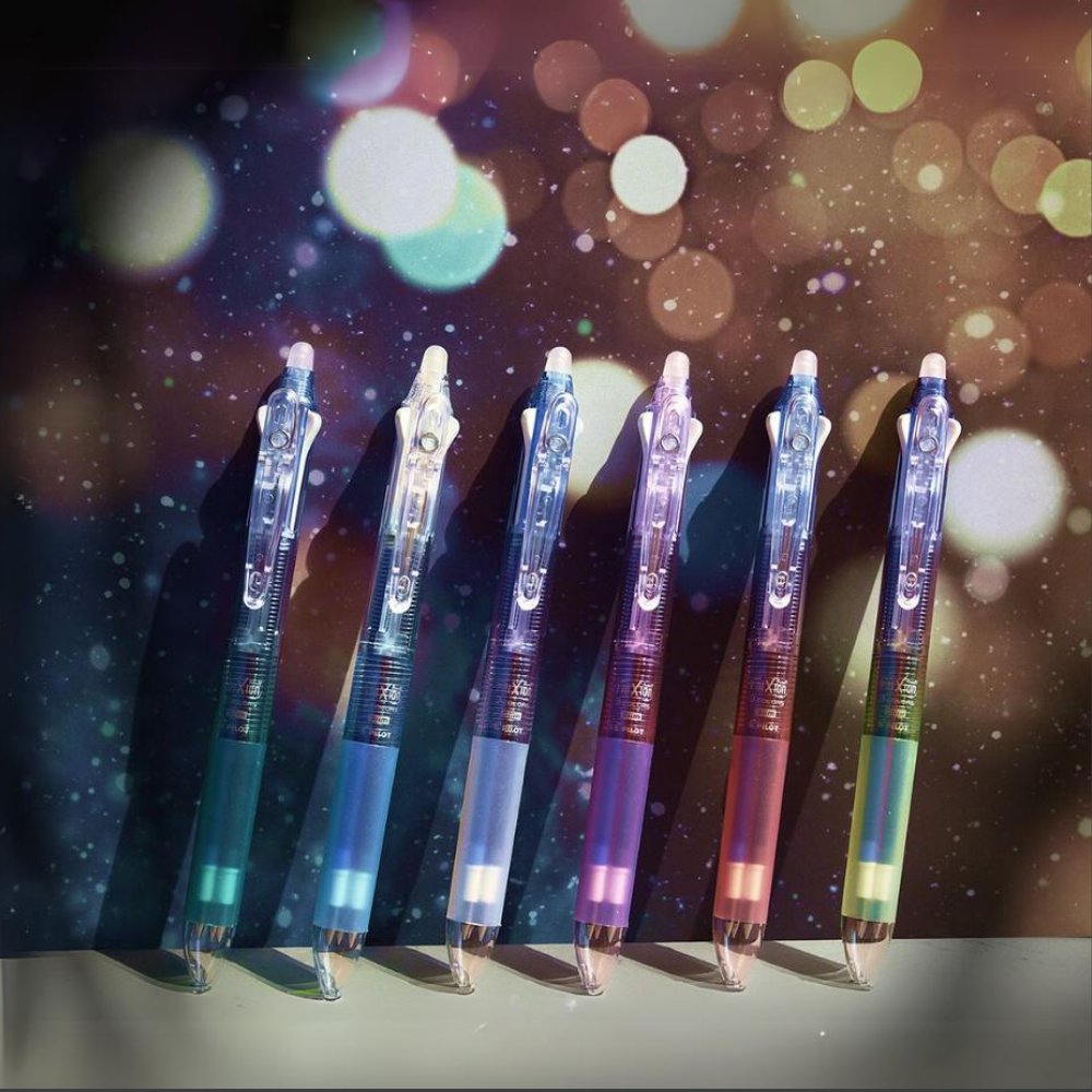Limited Edition Pilot Frixion Ball3 Slim Tri-color Pen Erasable 0.38mm ...