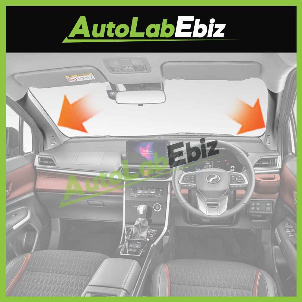 New Perodua Alza 2022-2024 A-Pillar Tweeter Refitting with ambient ...