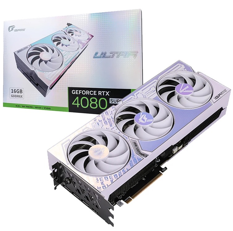 Colorful RTX 4080 SUPER iGAME VULCAN W / ULTRA WHITE OC NEPTUNE OC 16GB ...