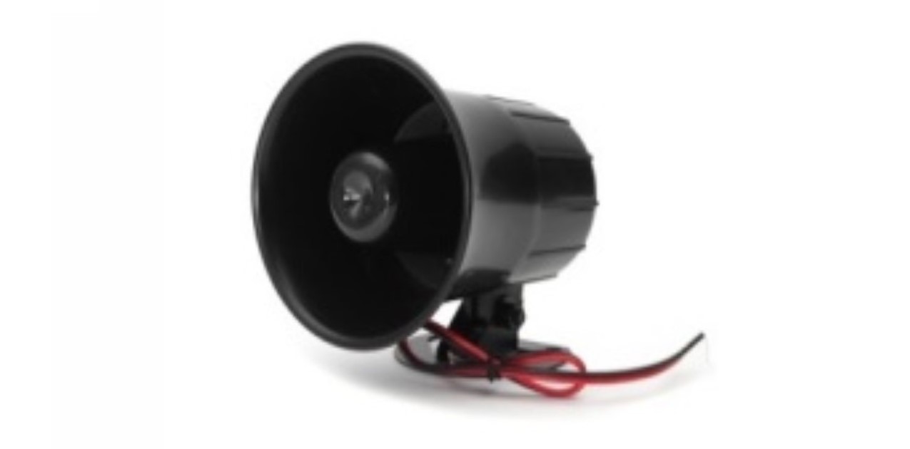 Wired Security Burglar Alarm 30 Watt 30W Alarm External Siren Horn 12V ...