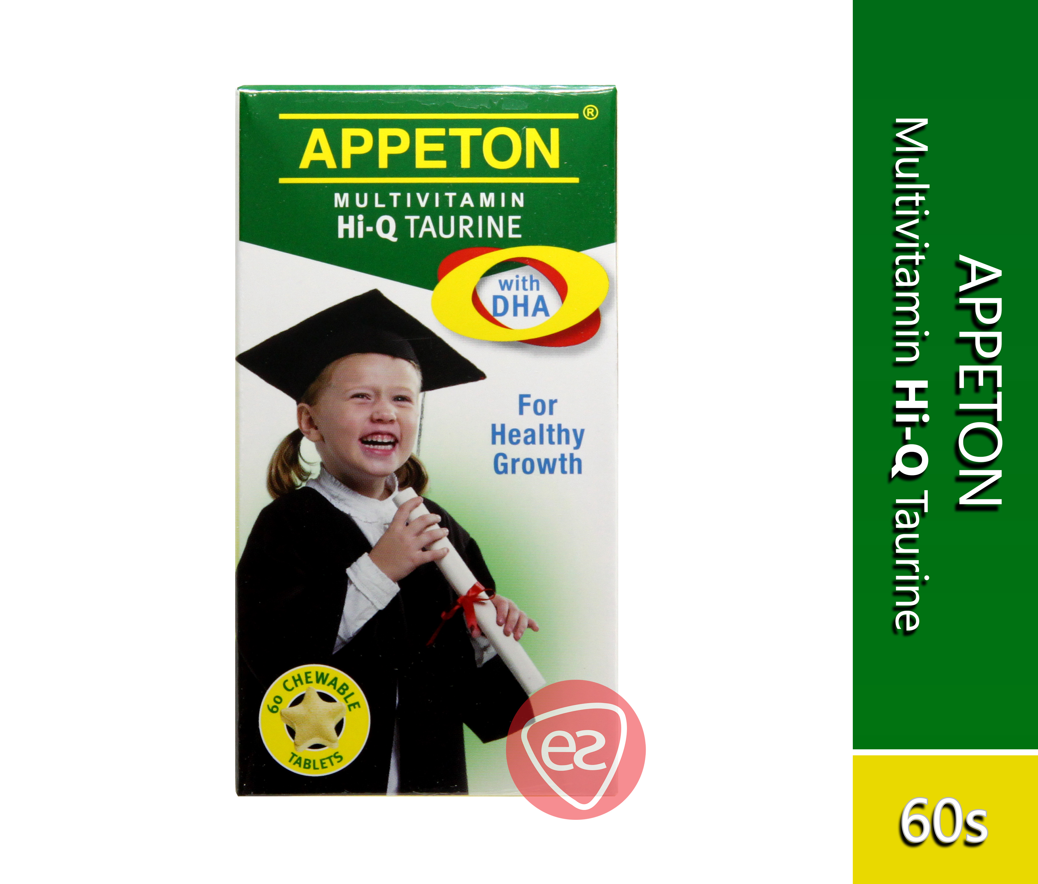 Appeton Multivitamin Hi-Q Taurine With DHA Chewable Tablet 60s Fruity ...