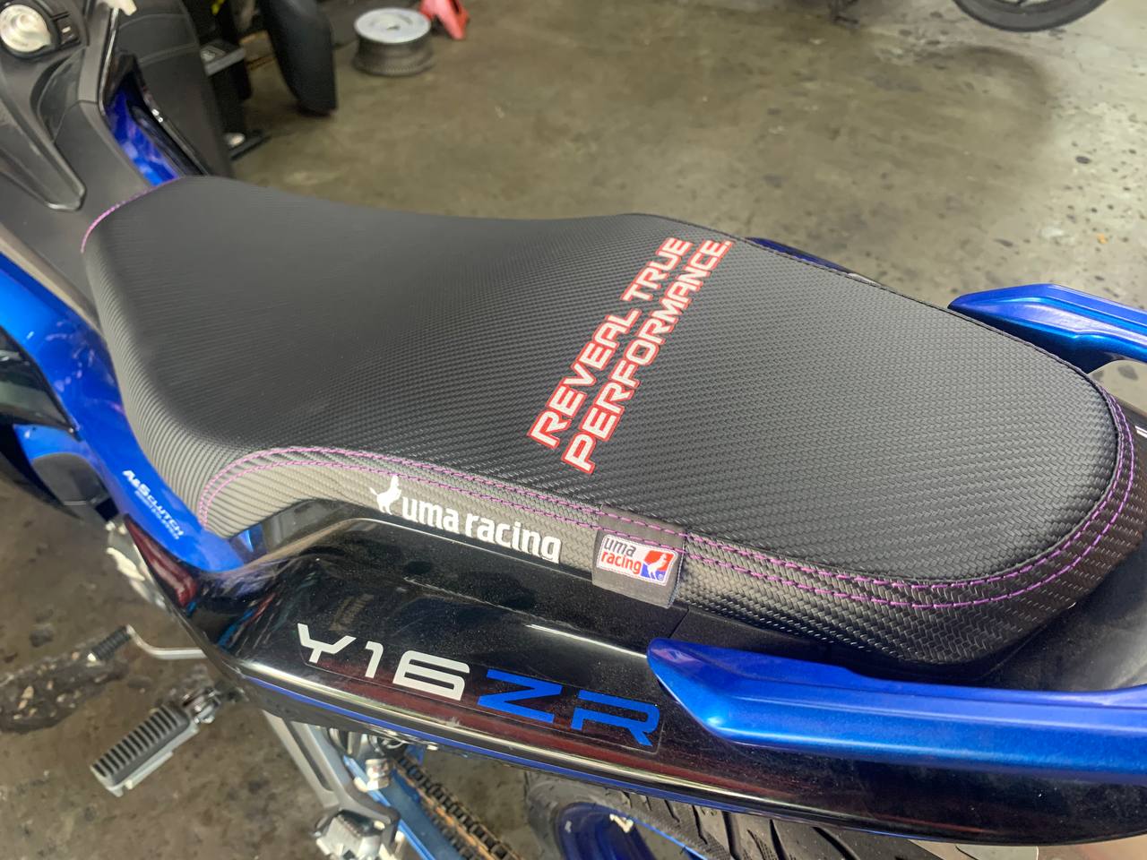 UMA RACING RACING SEAT YAMAHA HONDA SUZUKI Y15 LC 135LC RS150 RSX ...