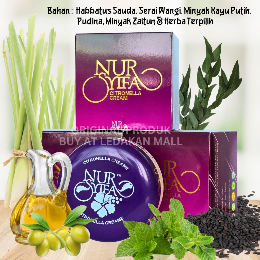 Krim NurSyifa Minyak Panas Tahan 12 Jam Urutan Badan Saraf Sakit Lutut ...