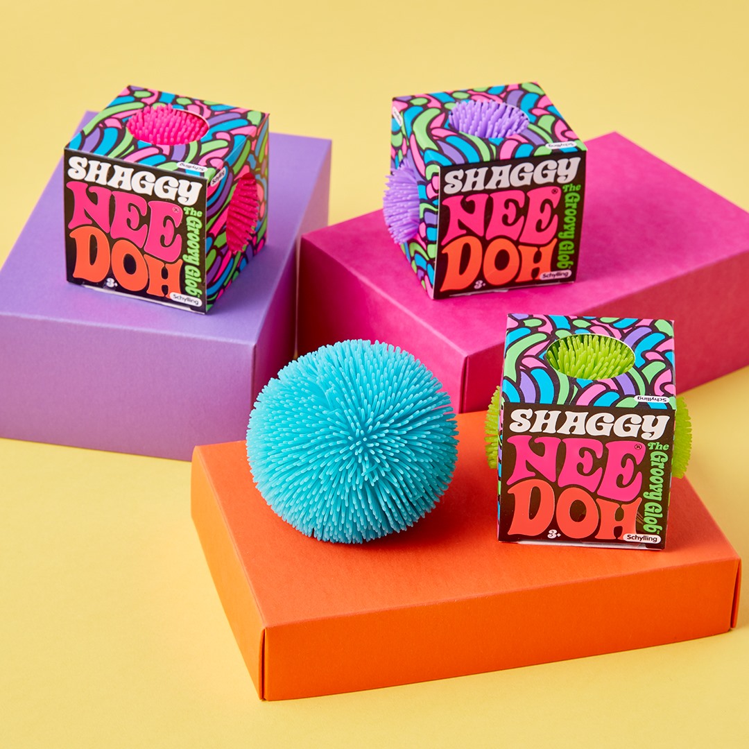 NeeDoh Shaggy Squishy Fidget Toy ADHD Autism SPD | Shopee Malaysia
