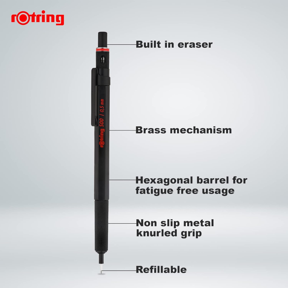 Rotring 500 Special Color Edition Drafting Mechanical Pencil 0.5mm ...