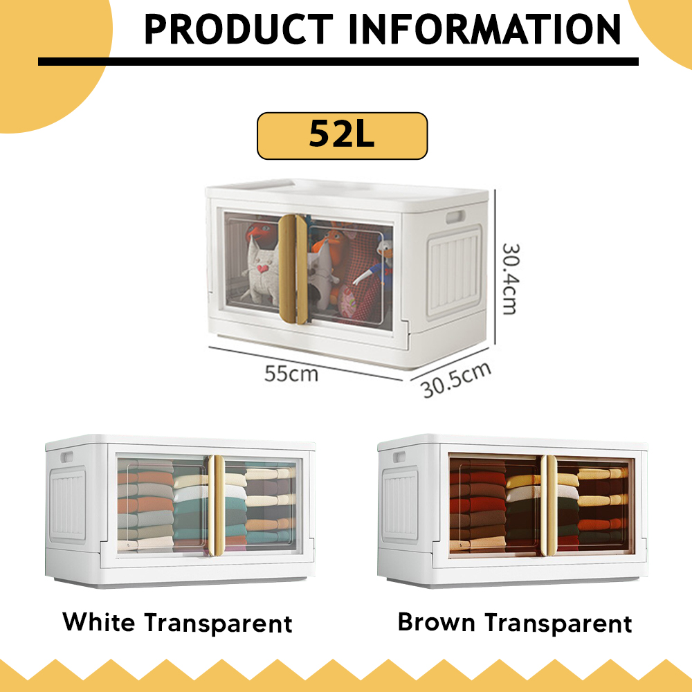 [Clearance]1PC Borong365 52L/90L Multipurpose Foldable Storage Box ...