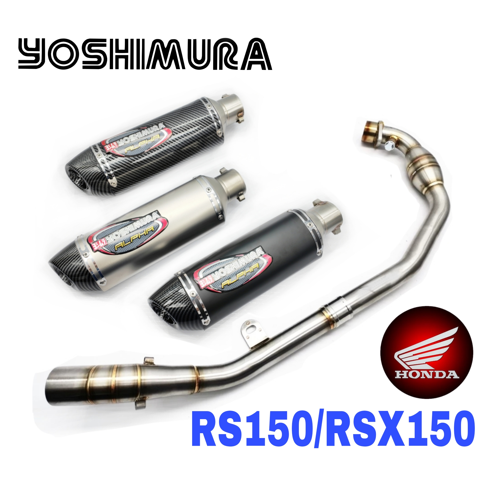 Exhaust Honda RS150 RSX150 New Muffler Yoshimura Ekzos Motor ...
