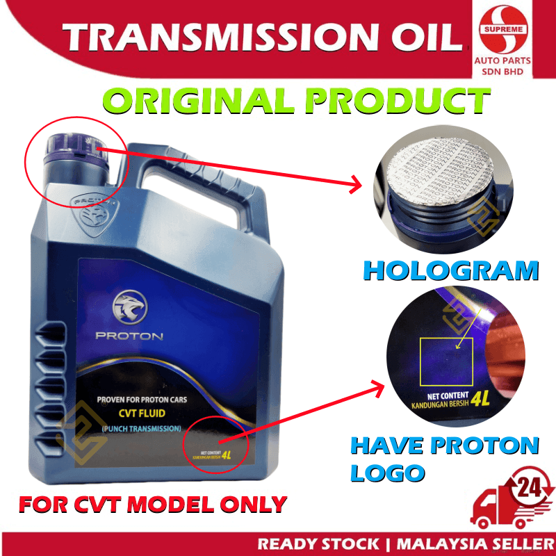 S2U Proton ATF Auto Transmission Oil CVT Saga FLX Iriz Exora Bolt Preve ...