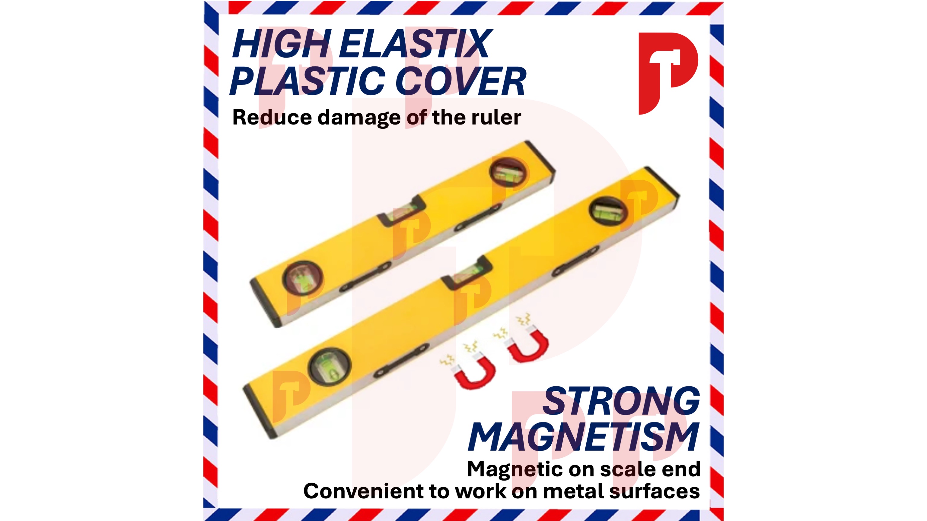 Magnetic Spirit Level 🔥 Ready Stocks 🔥 Water Level Ruler Measuring Tool ...
