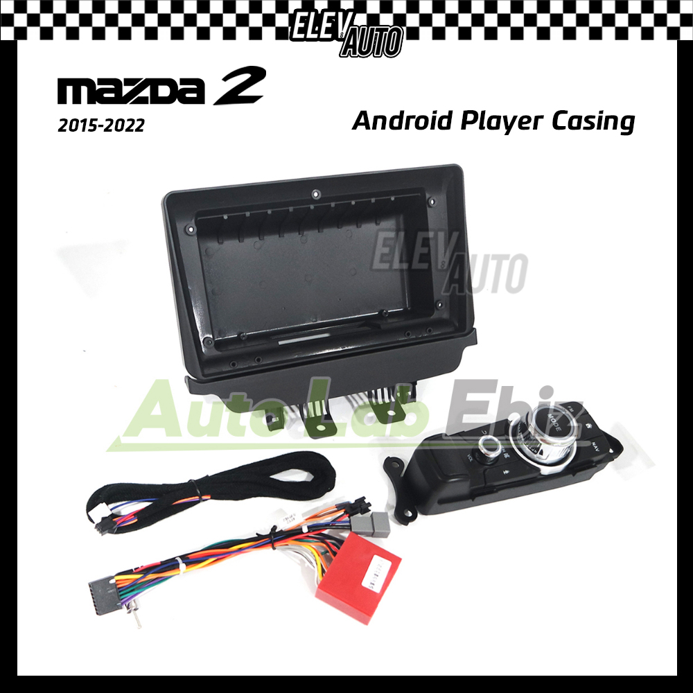 Mazda 2 2015-2022 9" Android Player Casing Installation Dash Kit Player ...