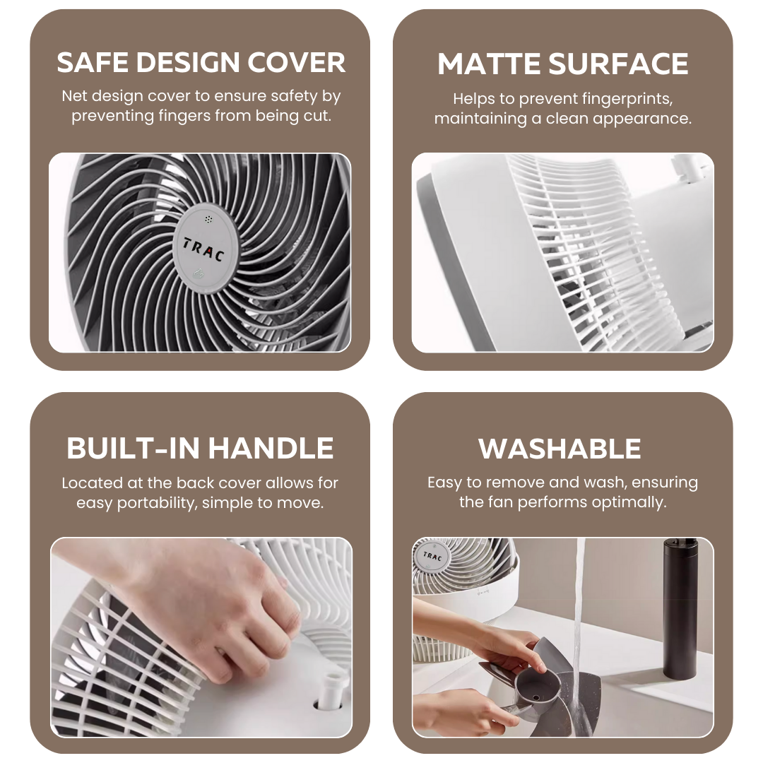 KDK KB404/ V-TRAC Fan Stand Fans (16"/40cm) / TRAC Turbo 2 IN 1 Table ...