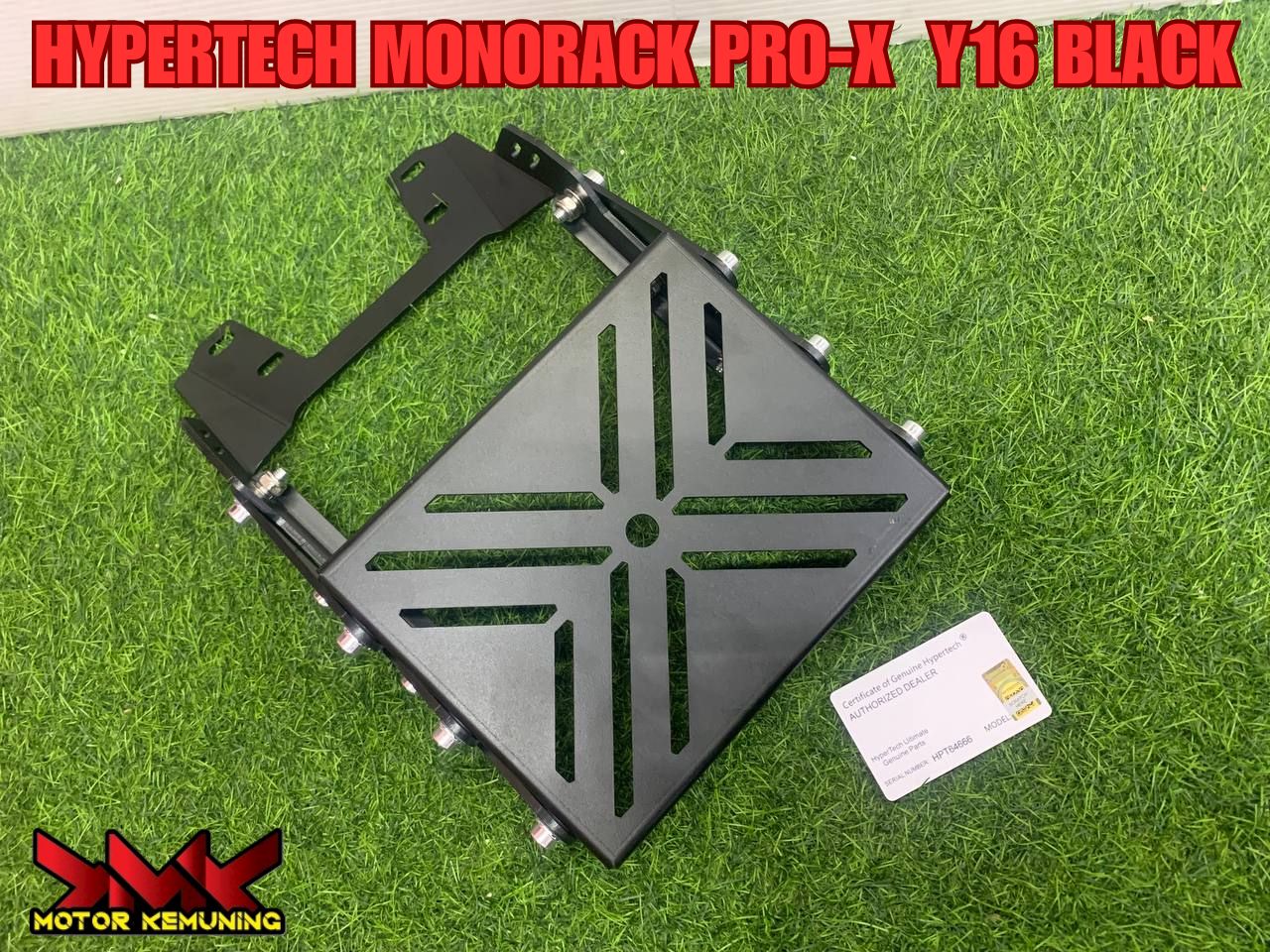 HYPERTECH MONORACK PRO-X Y15 LCV8 LC4S V2-V7 BLACK RACKLIPAT RAK LIPAT ...