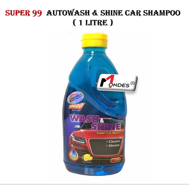 SUPER 99 Autowash And Shine Car Shampoo Wash And Shine Shampoo Kereta ...