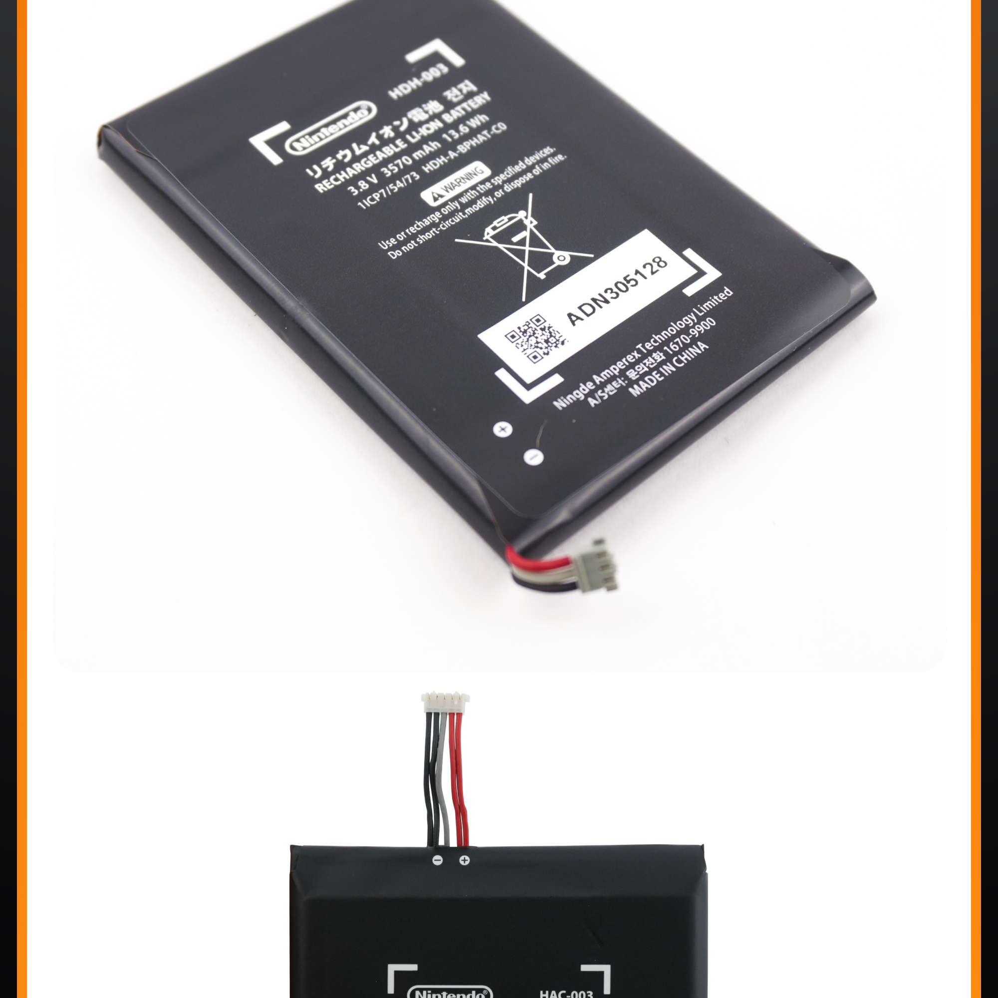 Nintendo Switch V1/V2 Switch Lite Joycon Joy con Battery Replacement ...